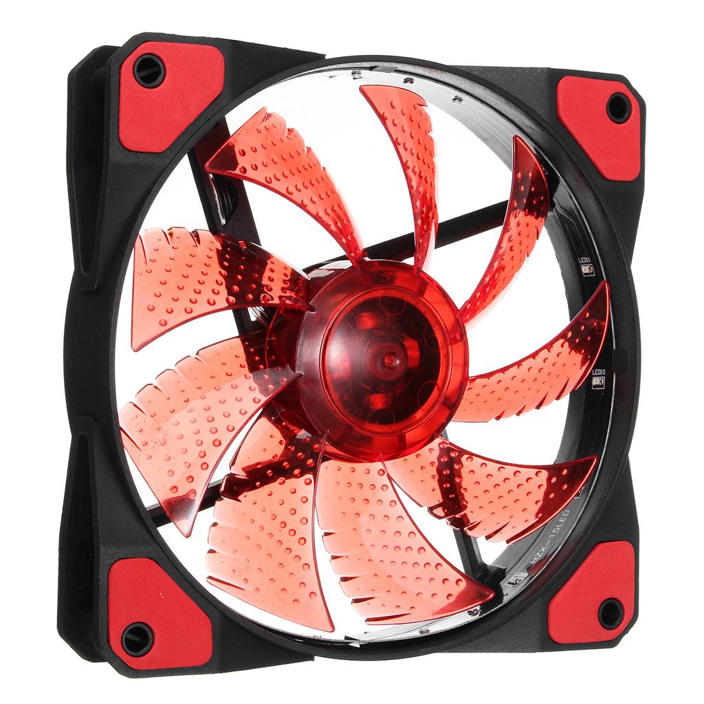Buy Aluminium 4 Pin CPU Fan Cooler 120mm 12V 800-1800RPM Water Cooling ...