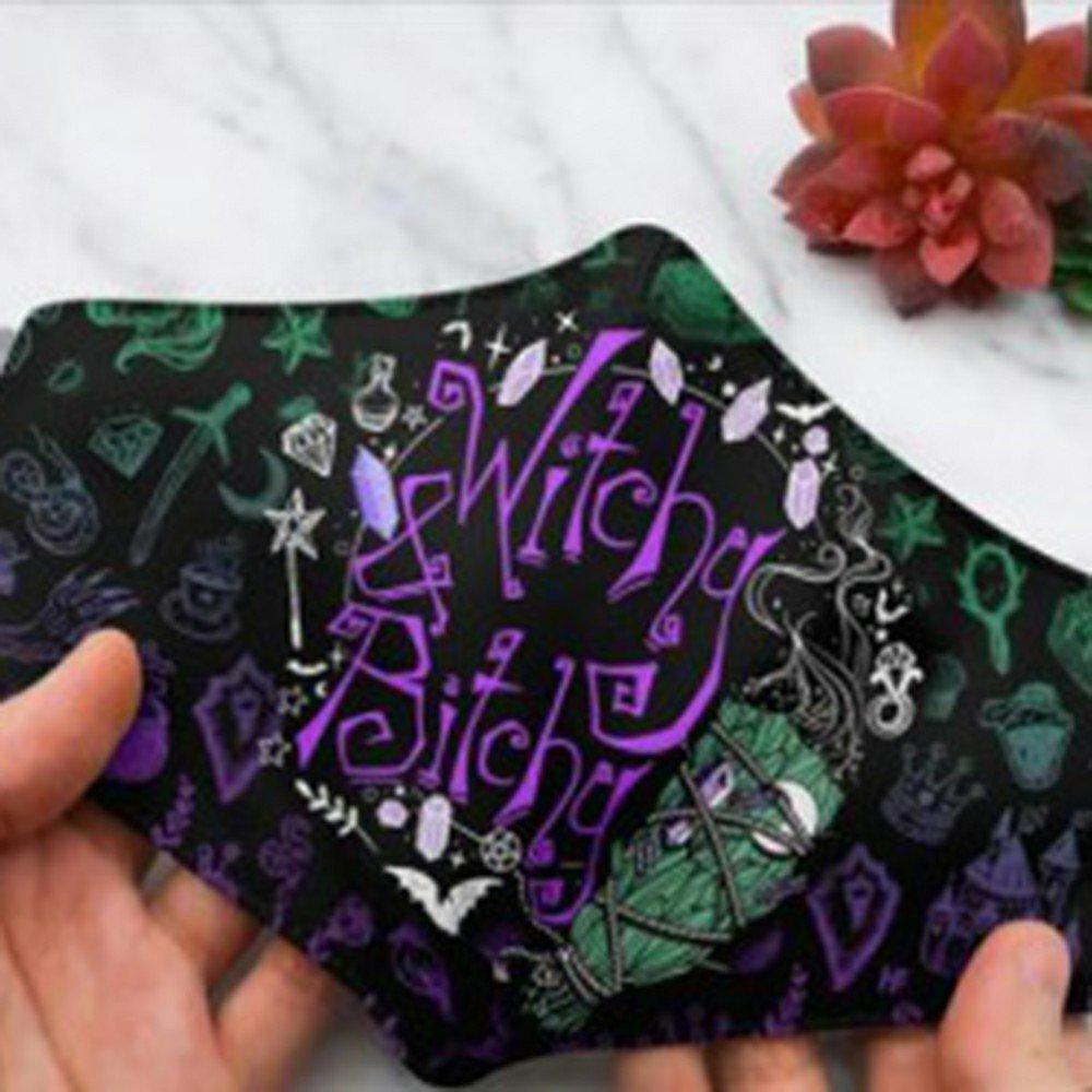 Buy Washable Printed Mask Face Protection Reusable Colorful Letter ...