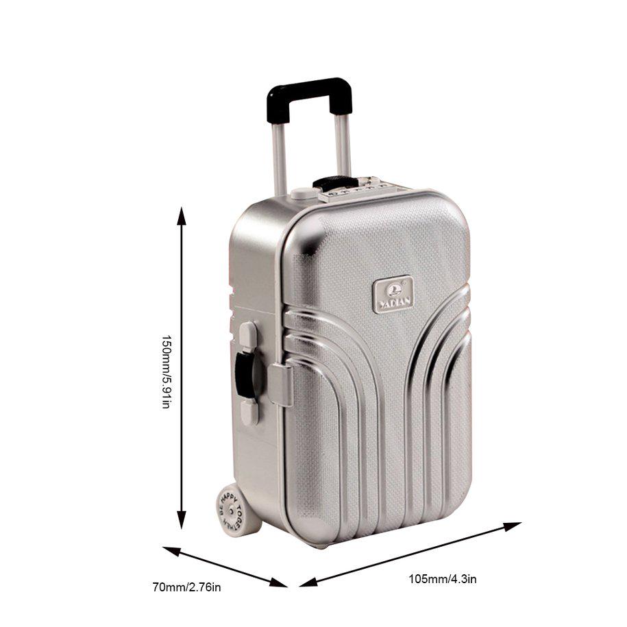 Buy RRTT 1PC Simulation Suitcase Music Box Rotating Dancing Little Girl ...