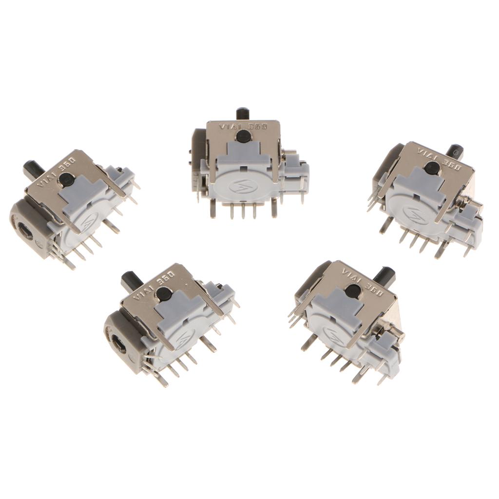 Buy 5 Pack Analog Stick 3D Rocker Joystick Axis for 360 Game ...