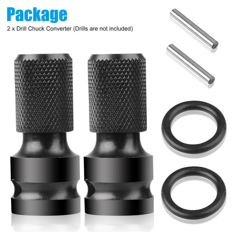 Buy 2pcs/set Bit Converter Interface Socket Adapter Electric Drill ...