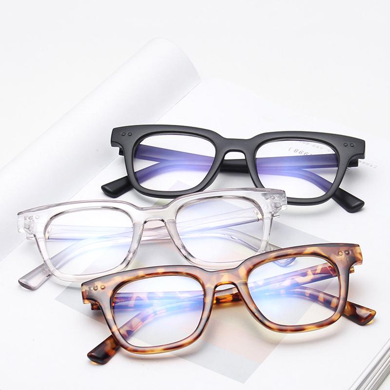 Buy Fashion Classic Anti-blue Ray Eyeglasses Retro Glasses Frame Female ...