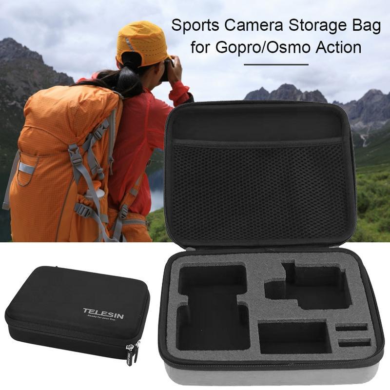 Buy Medium Camera Bag Digital Storage Bag Protective EVA Bag for Gopro ...