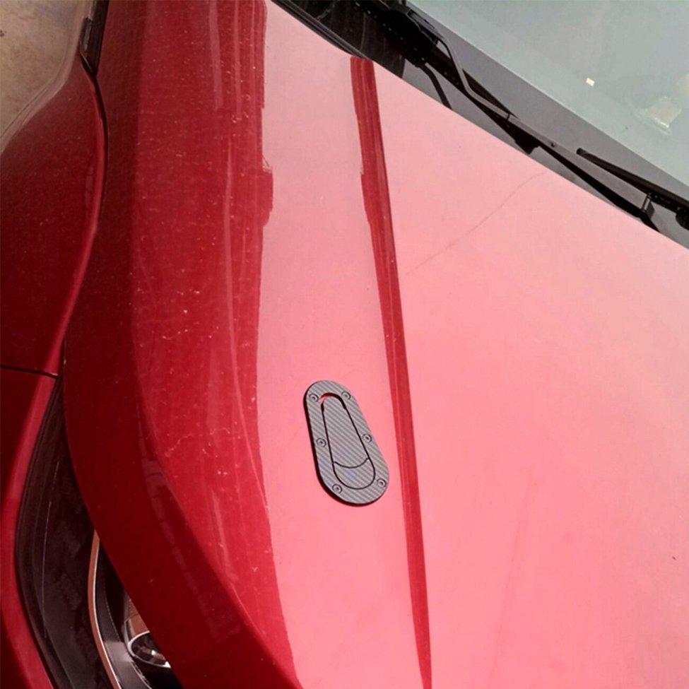 Buy Universal Car Decoration Engine Hood Lock Self Adhesive Removable ...