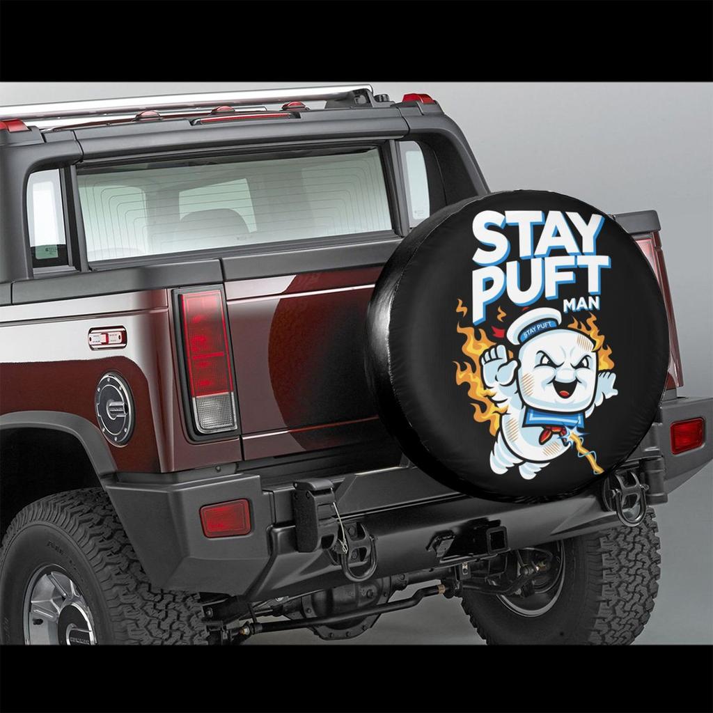 Ghostbusters Stay-Puft Marshmallow Man Spare Tire Cover for Jeep Hummer ...