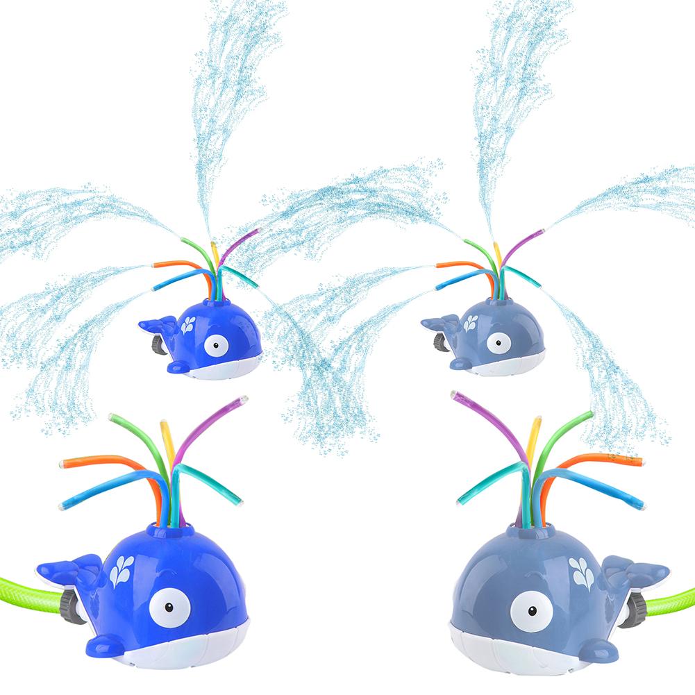 Buy Children Water Spray Bath Toy Cartoon Rotatable Baby Sprinkle Doll ...