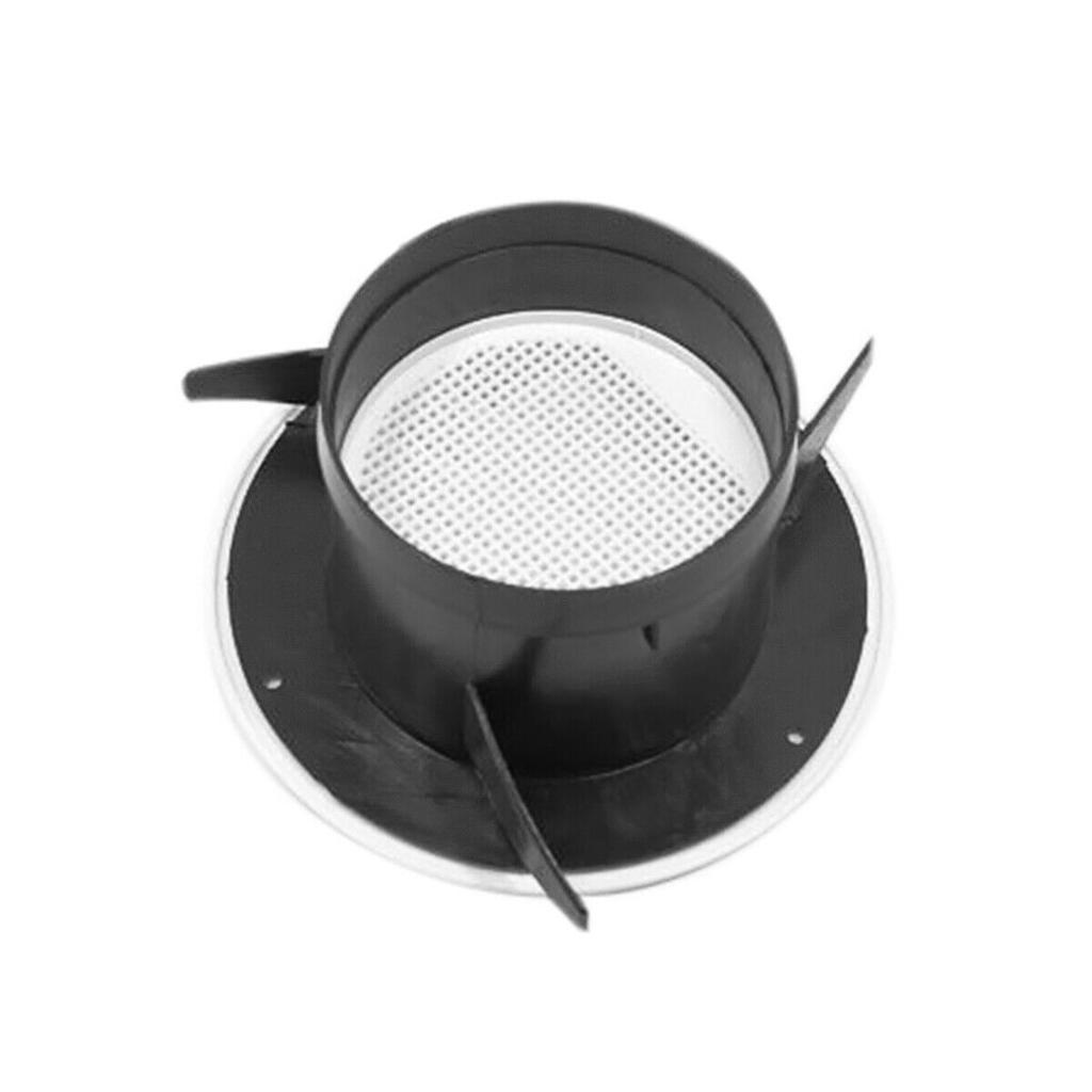 Buy 5" Internal Ventilation Grille Round White 125mm Duct Extractor Fan ...