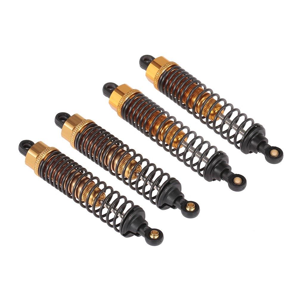 Buy 4pcs RC Car Parts 90mm Metal Shock Absorber Damper at affordable ...
