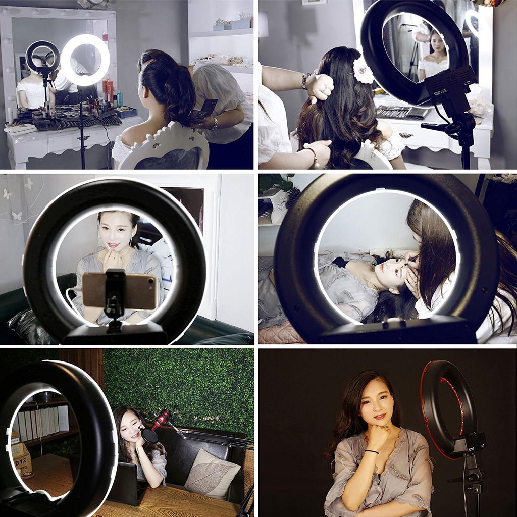Cheap 3 modes LED Studio Ring Light Photo Phone Video Fill Lamp Kit For ...