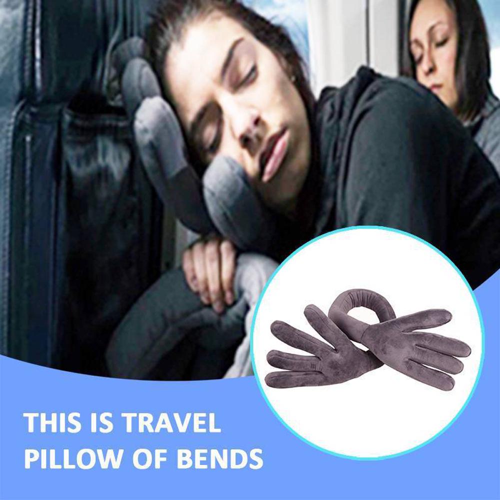 Buy Fingers Shape Neck Pillow Surrounded Hands Behind Sleeping Headrest ...