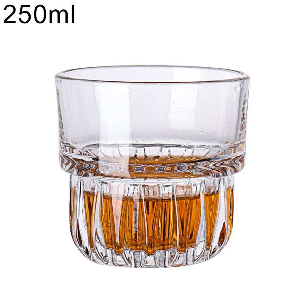 Buy 160/250/330ml Layer Whisky Coffee Clear Single Cocktail KTV Glass ...