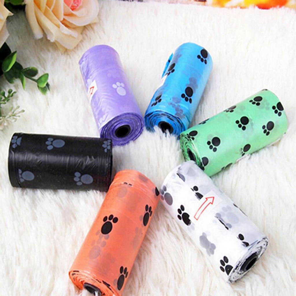 Buy 1 Roll/15 Bags Pet Puppy Dog Waste Poop Bag at affordable prices ...