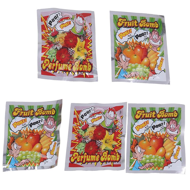 Buy 5Pcs Funny Fart Bomb Bags Flower Bomb Smelly Gags Practical Jokes ...