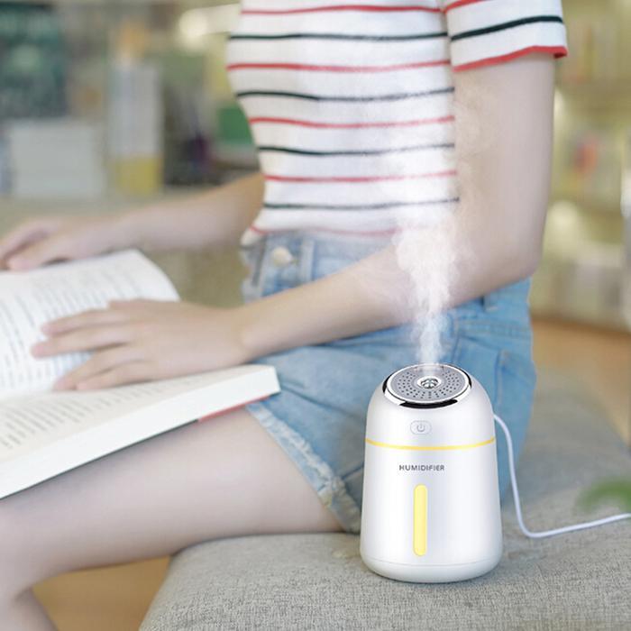 Buy USB Rechargeable Humidifier Home Office 330ML Car Aromatherapy Mist ...