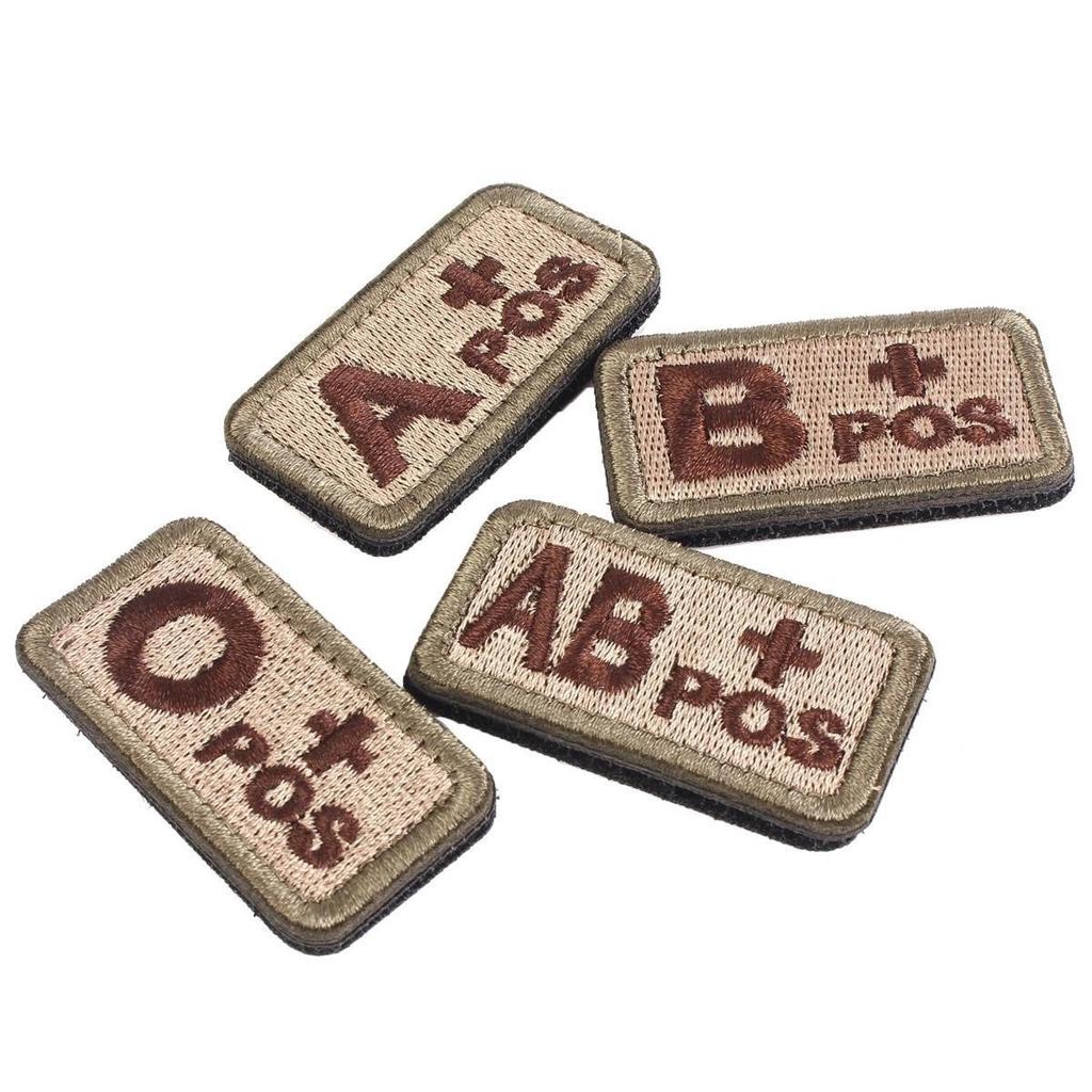 Buy Embroidery Patch Hat Patches blood hook Blood Type Patch For ...