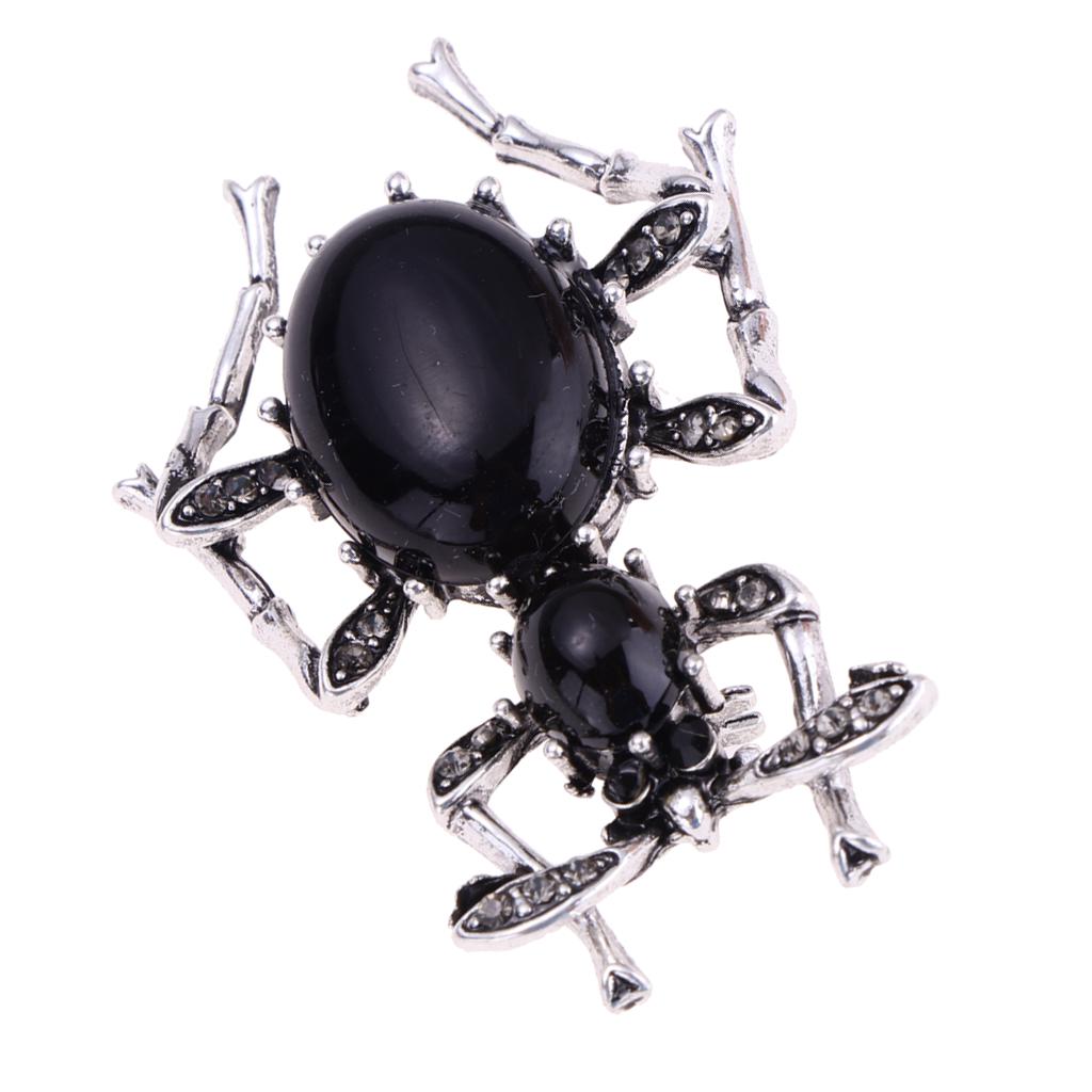 Chic Enamel Rhinestone Ant Shaped Insect Brooch Pins Costume Jewelry ...