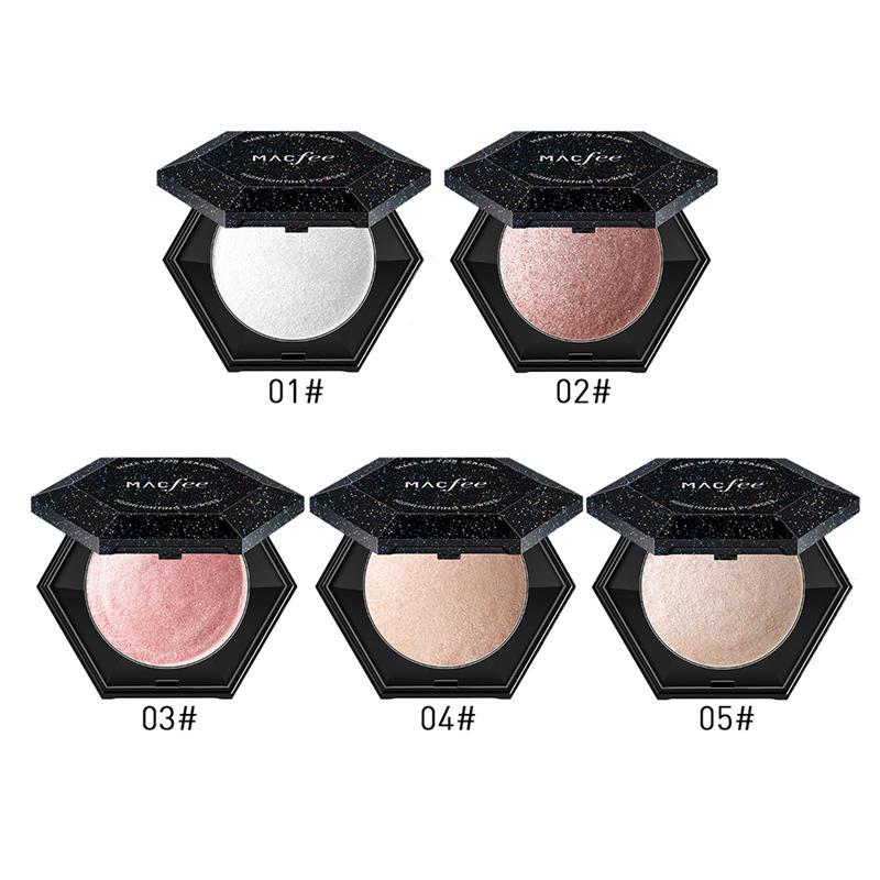 Diamond High-gloss Powder Long-lasting Brighten Skin Color Shiny Face ...