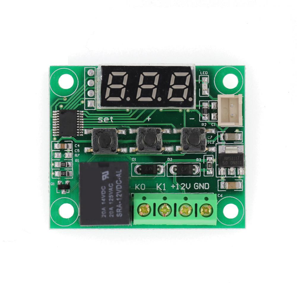 W1209 12V DC Digital Temperature Controller Board Micro Thermostat ...