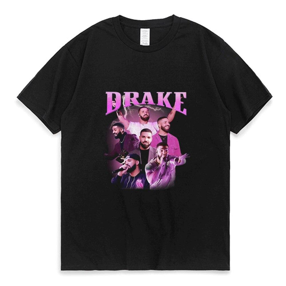Buy Rapper Drakegraphics Funny Graphic Print T-Shirt Men Women Street ...