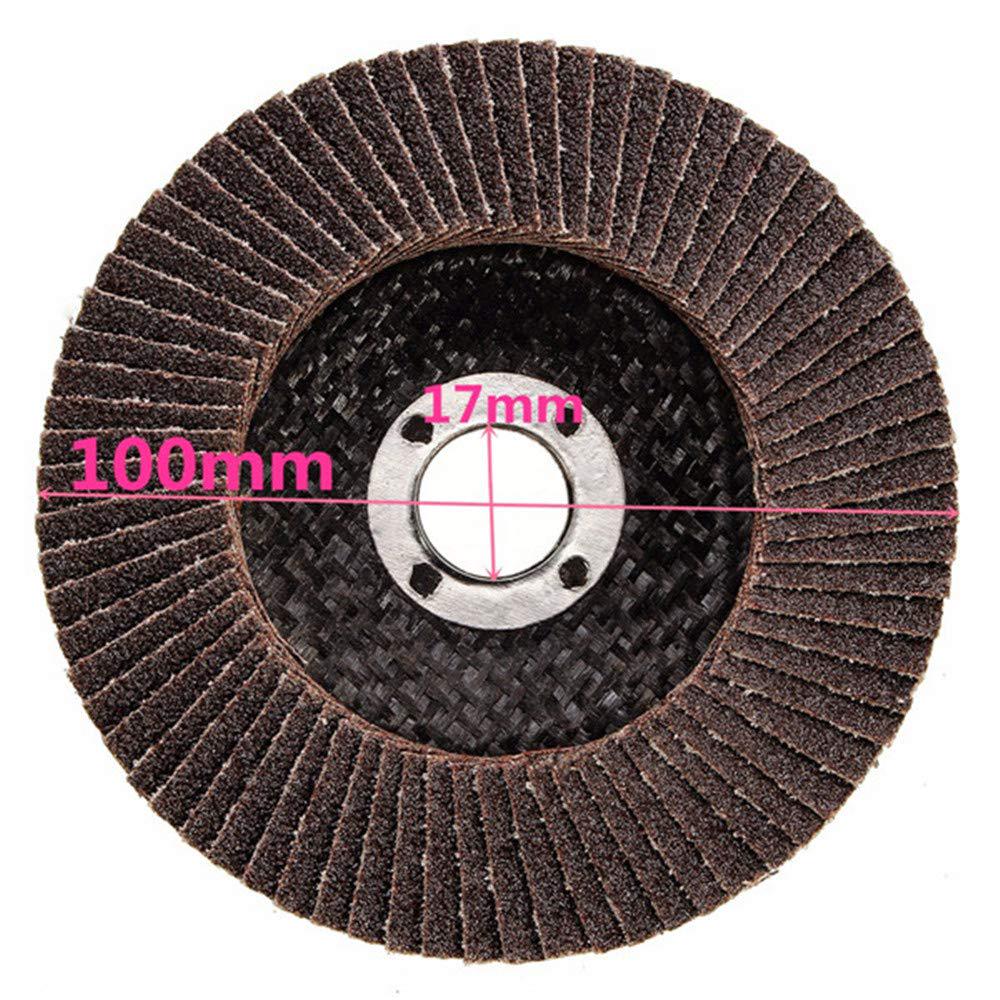 80 Grit Abrasive 100mm Polishing Grinding Wheel Quick Change Sanding ...