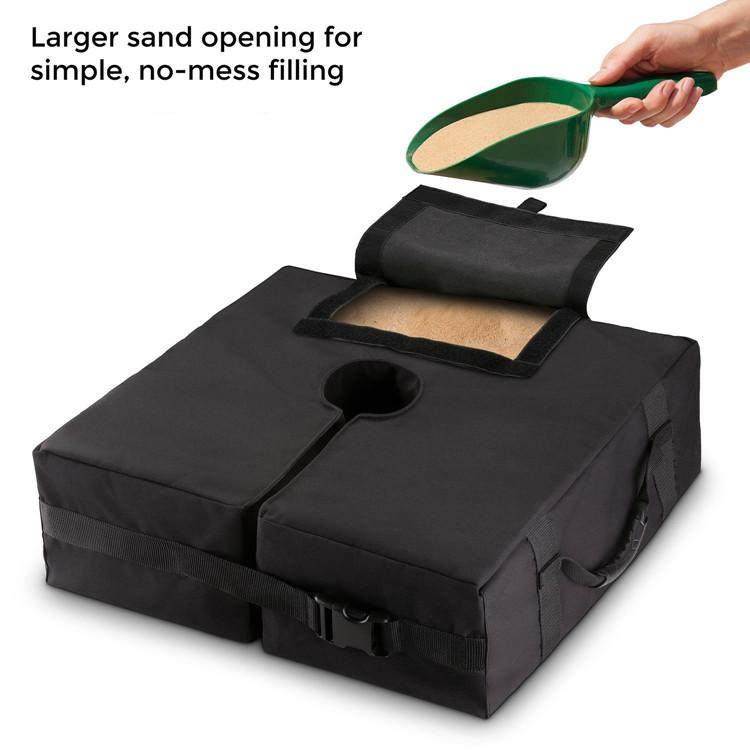 Buy Umbrella Sandbag, Counterweight Bag for Umbrella Tent Base ...