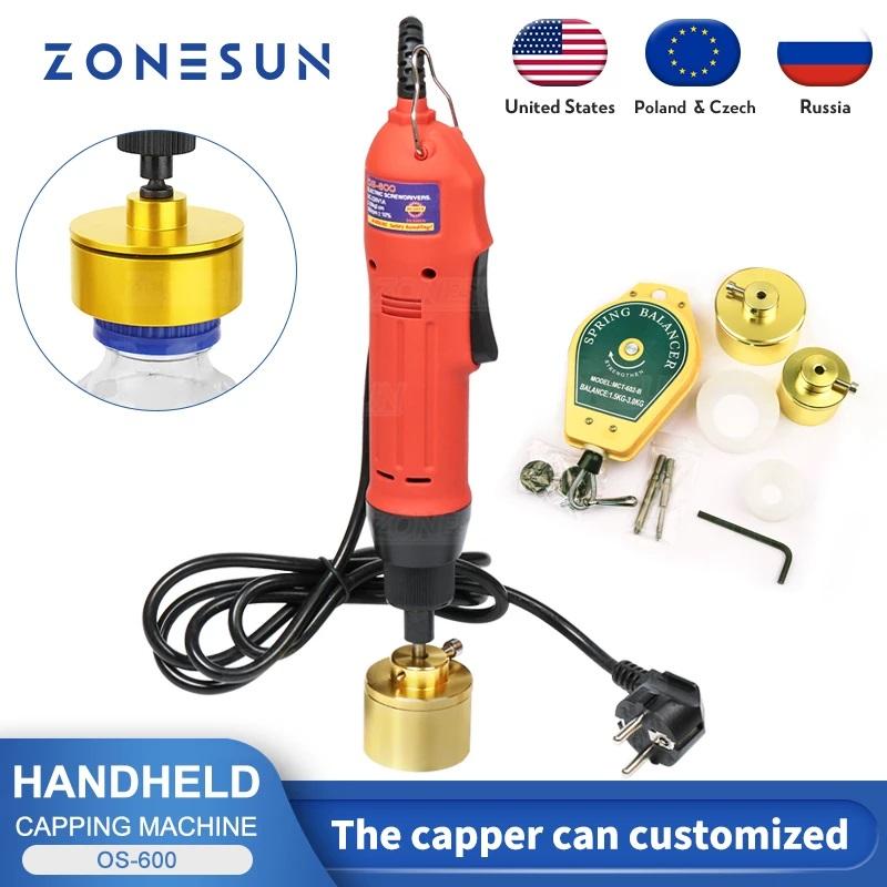 Buy Portable Hand-Operated Electric Bottle Capping Machine Plastic ...