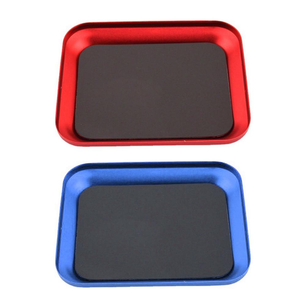 Buy Aluminum Screw Tray with Magnetic Pad Screw Storage Plate for RC ...