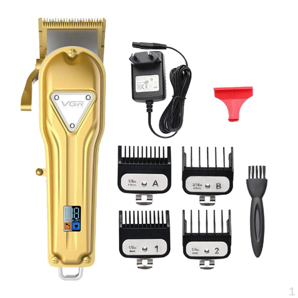 Buy Men Electric LCD Hair Haircut Machine Barber Home EU at affordable ...