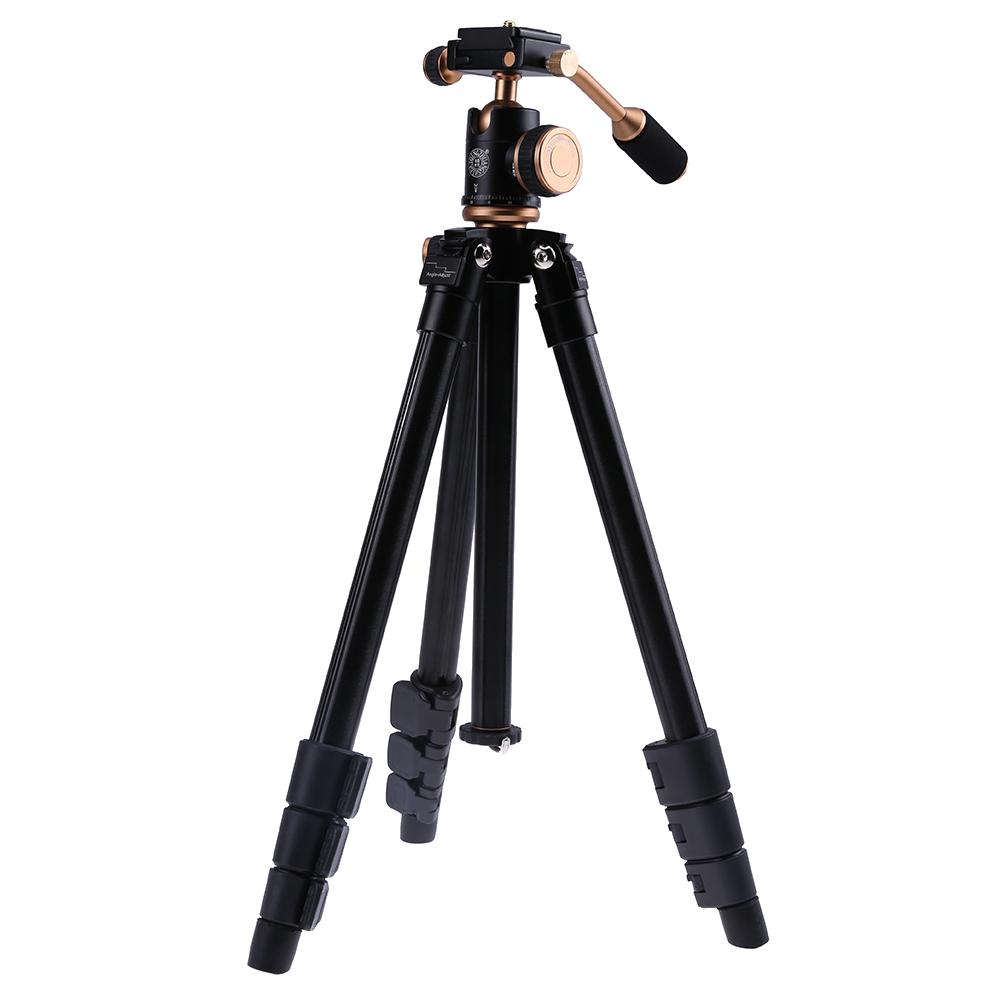 Buy Q160 Aluminum Alloy 4 Scetion Tripod Support Stand Monopod For DSLR ...