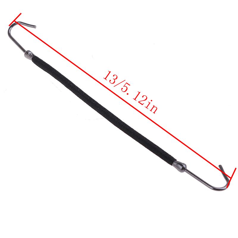 Buy 5Pcs/Set Elastic Hair Clips Bows Bands Gum Hook Ponytail Clip ...