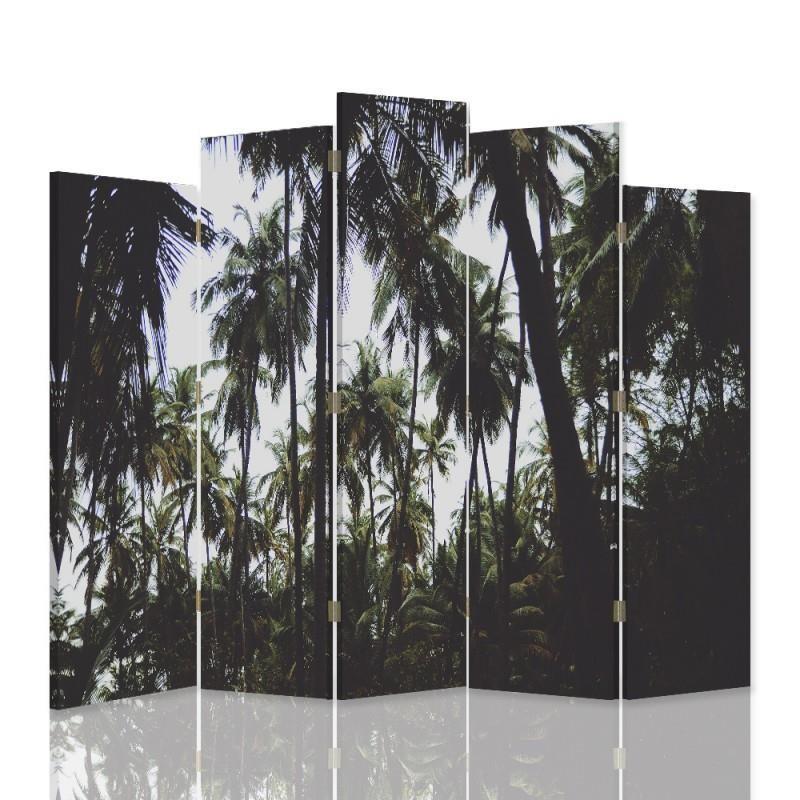 Decorative Room Divider Decorative screen 5 Panels Double-Sided 360 ...