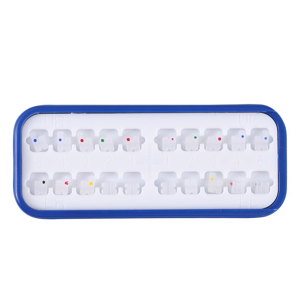 Buy Dental Mini Metal Ceramic Bracket 022MBT 345 Hooks Orthodontic ...