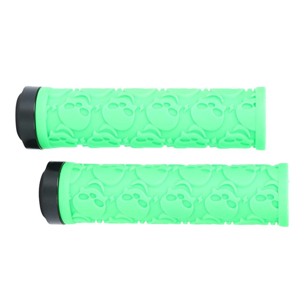 1 Pair Bike Bicycle MTB Handlebar Soft Rubber Bar Grip Covers Nonslip ...