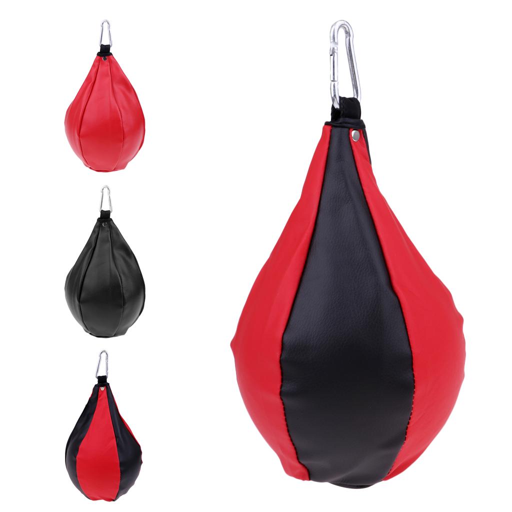 Buy Speed Hang Ball Boxing Punching Bag Training MMA Speedball Black ...