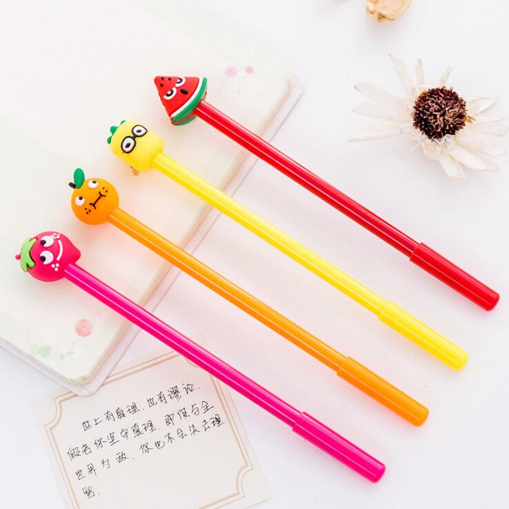 Buy 1 PCS Stationery Cute Candy Kawaii Fruit Pen Creative School Office ...