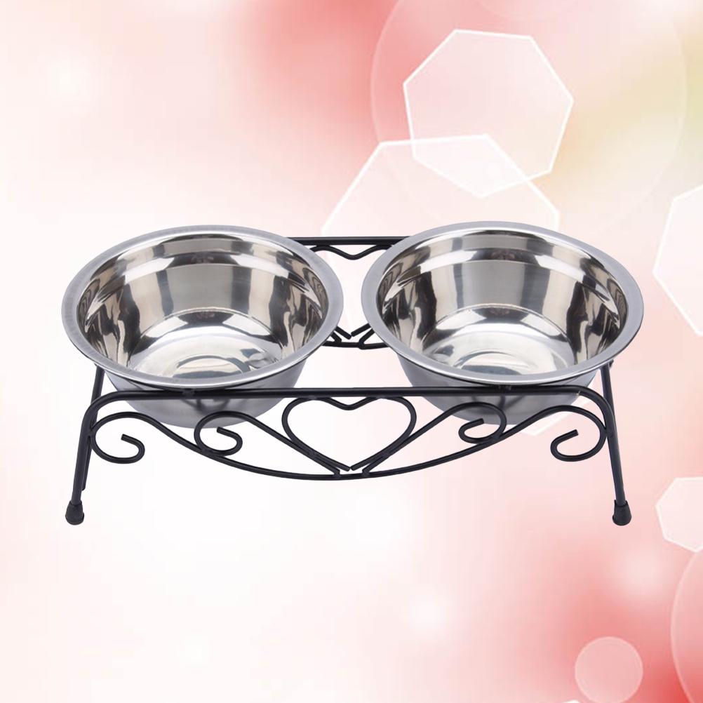 Koupit 1Pcs Food Bowl Durable Portative Small Metal Stand Nontoxic Food ...