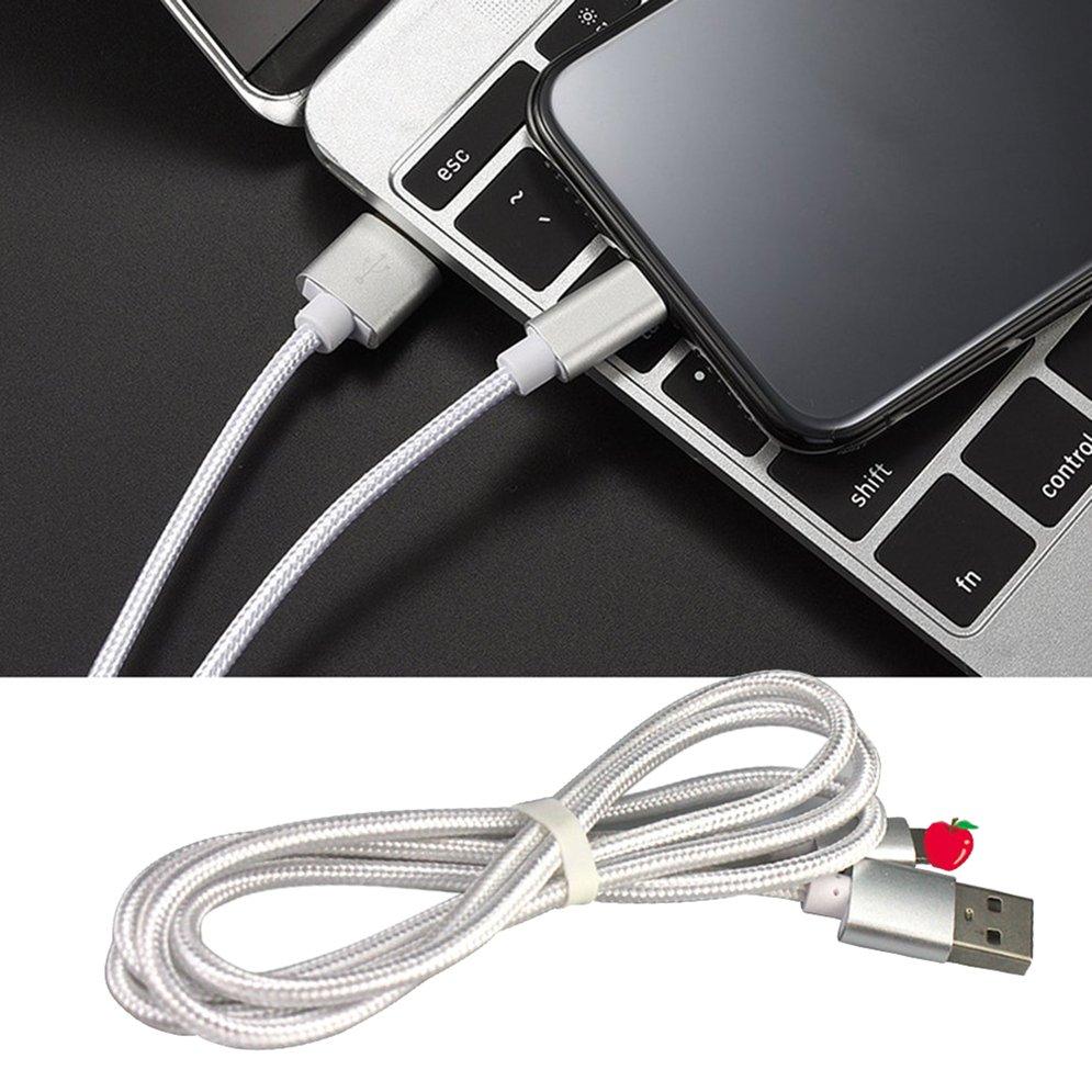 Nylon Braided Data Cable Aluminum Alloy Braided Charging Data Cable ...