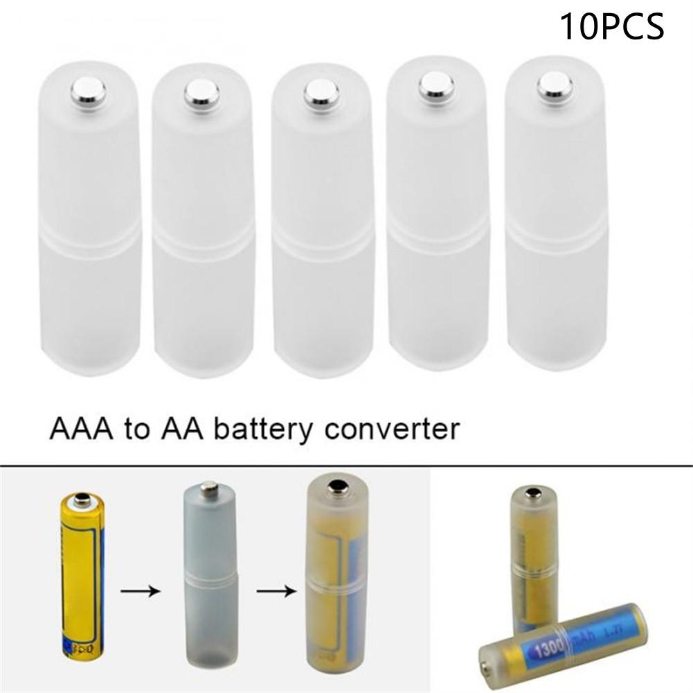 Cheap 10* AAA to AA Battery Converter Adapter Batteries Holder Durable ...