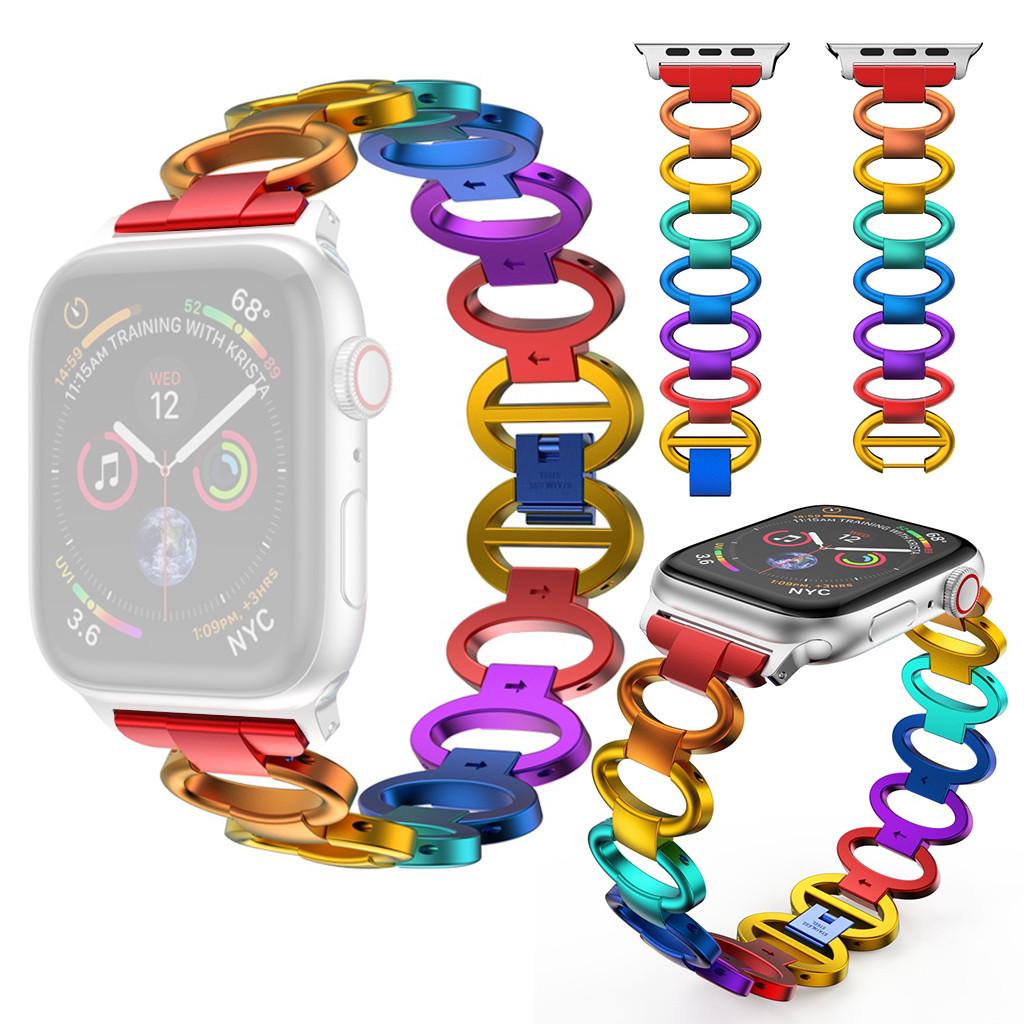 Buy Luxury Aluminium Alloy Watch Band Replacement Strap For Apple Watch ...