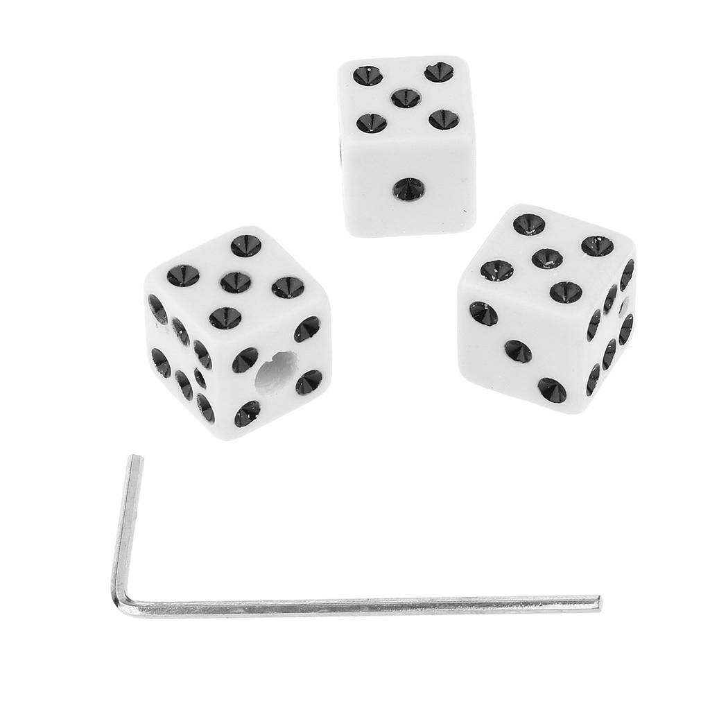 3pcs White Black Dice Control Knob Split Shaft Guitar uygun fiyatlı satın alın - fiyat, ücretsiz ...