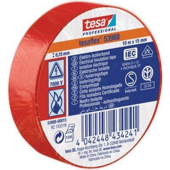 Buy tesa 53988-00015-00 insulating tape red (l x w) 10 m x 15 mm rubber ...