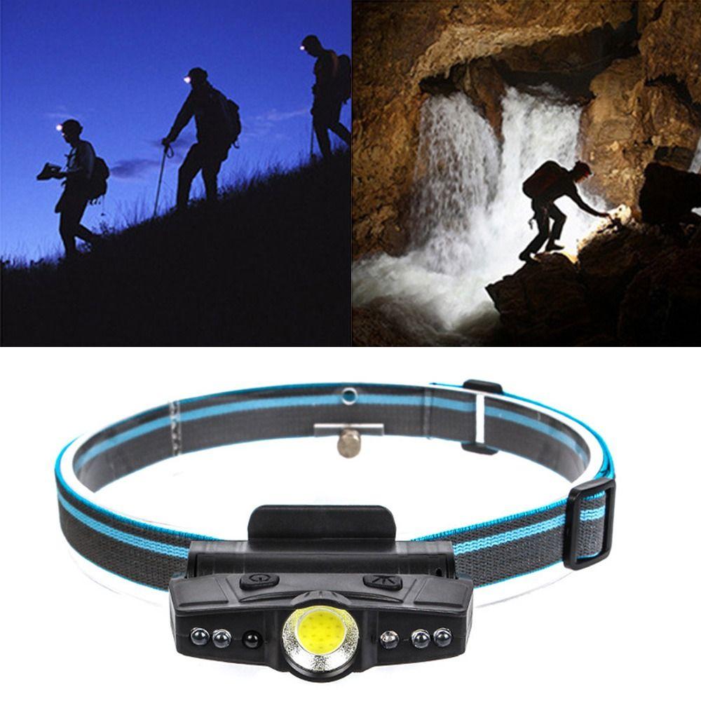 Satın alın Type-C Rechargeable Portable COB Head Lamps Running Headlamp ...