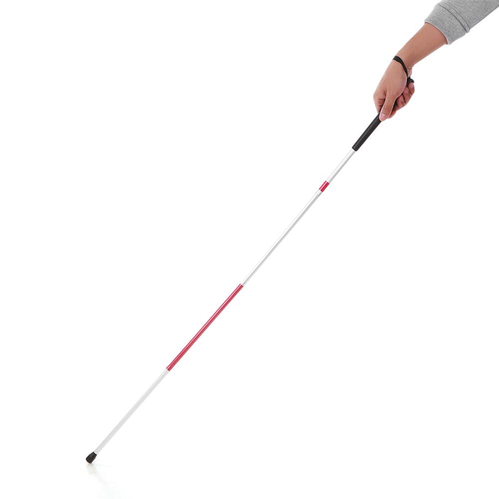 Buy Foldable 4 Parts Blind Cane Visually Impaired Blind Walking Guide ...