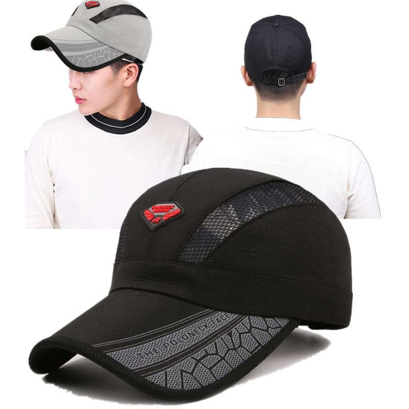 Buy Adjustable Hip-Hop Outdoor Men Sports Sunscreen Mesh Snapback ...
