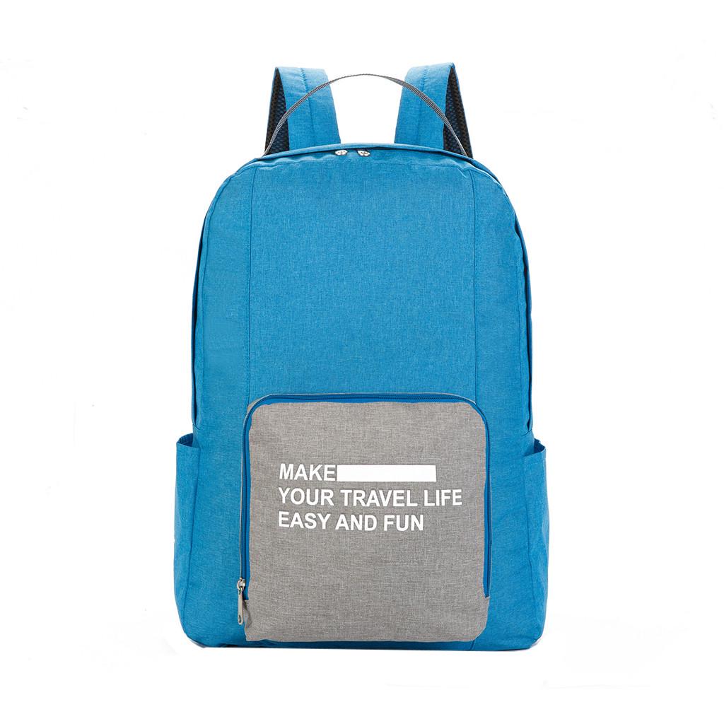 Student Oxford Cloth Cationic Bag Folding Backpack uygun fiyatlı satın ...