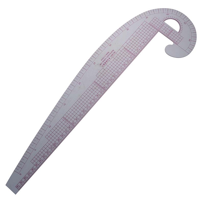 Buy Plastic Curve Metric Sewing Ruler 360 Degree Bend Set Grading ...