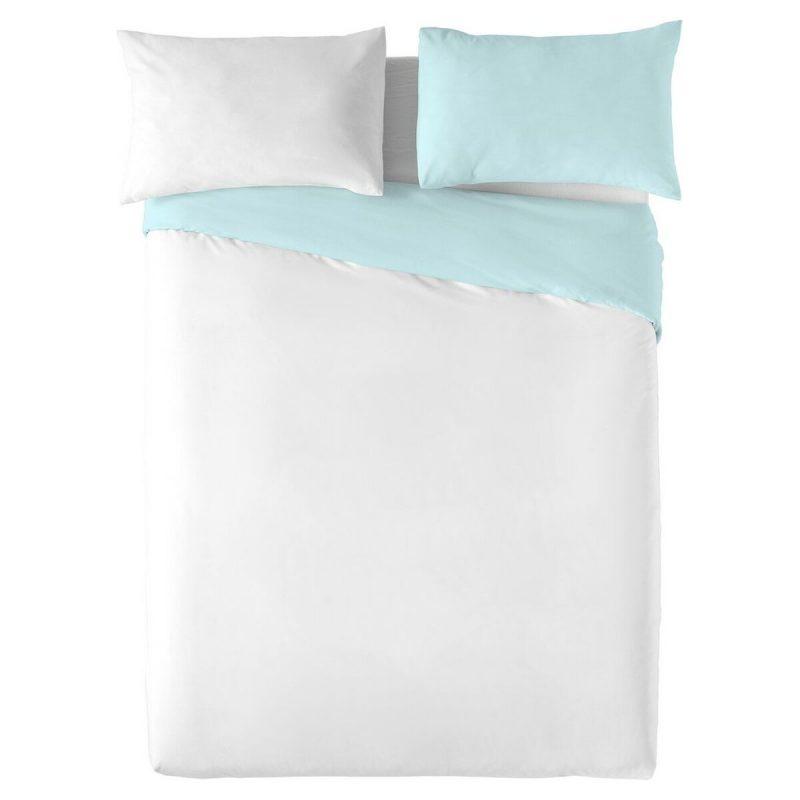 Compra Naturals-Funda Nórdica Naturals FUNDA NORDICA BICOLOR REVERSIBLE Azul Blanco Cama de 135 ...