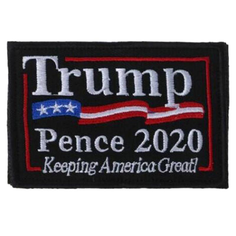 Buy Full Embroidery Trump Patch Attach Armband Applique Shoulder Sewing ...