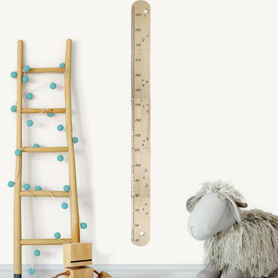 Buy 1 Set Fancy Delicate Detachable No Odor Hanging Wall Kids Height ...