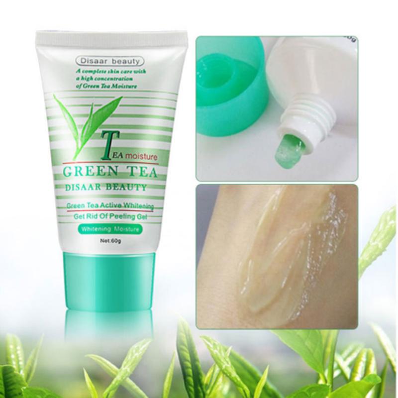 Buy Green Tea Gel Exfoliating Facial Deep Cleansing Moisturizing Gentle ...